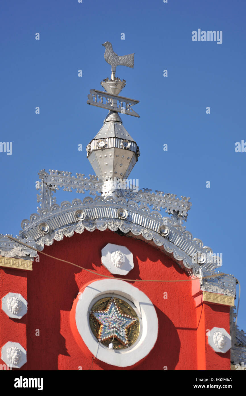 Architectural detail, Huedin, Romania Stock Photo - Alamy