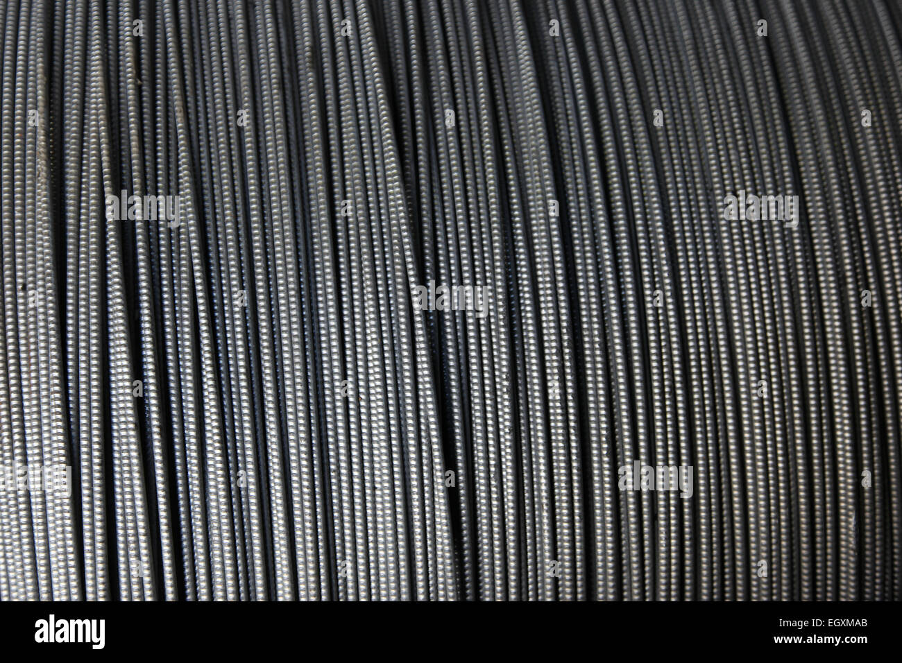 Texture formed by a thin metal fittings packed into riots in stock ...