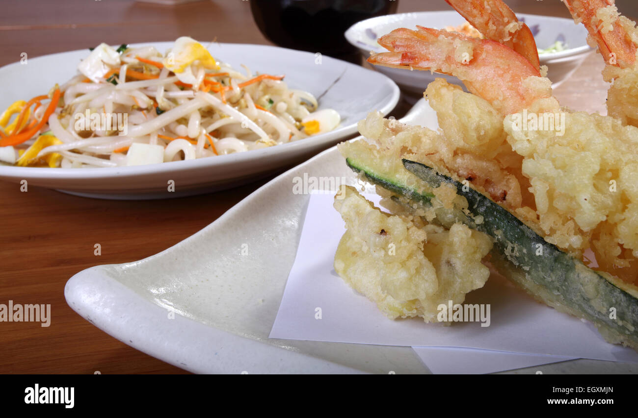 Japanese menu of fish Stock Photo - Alamy