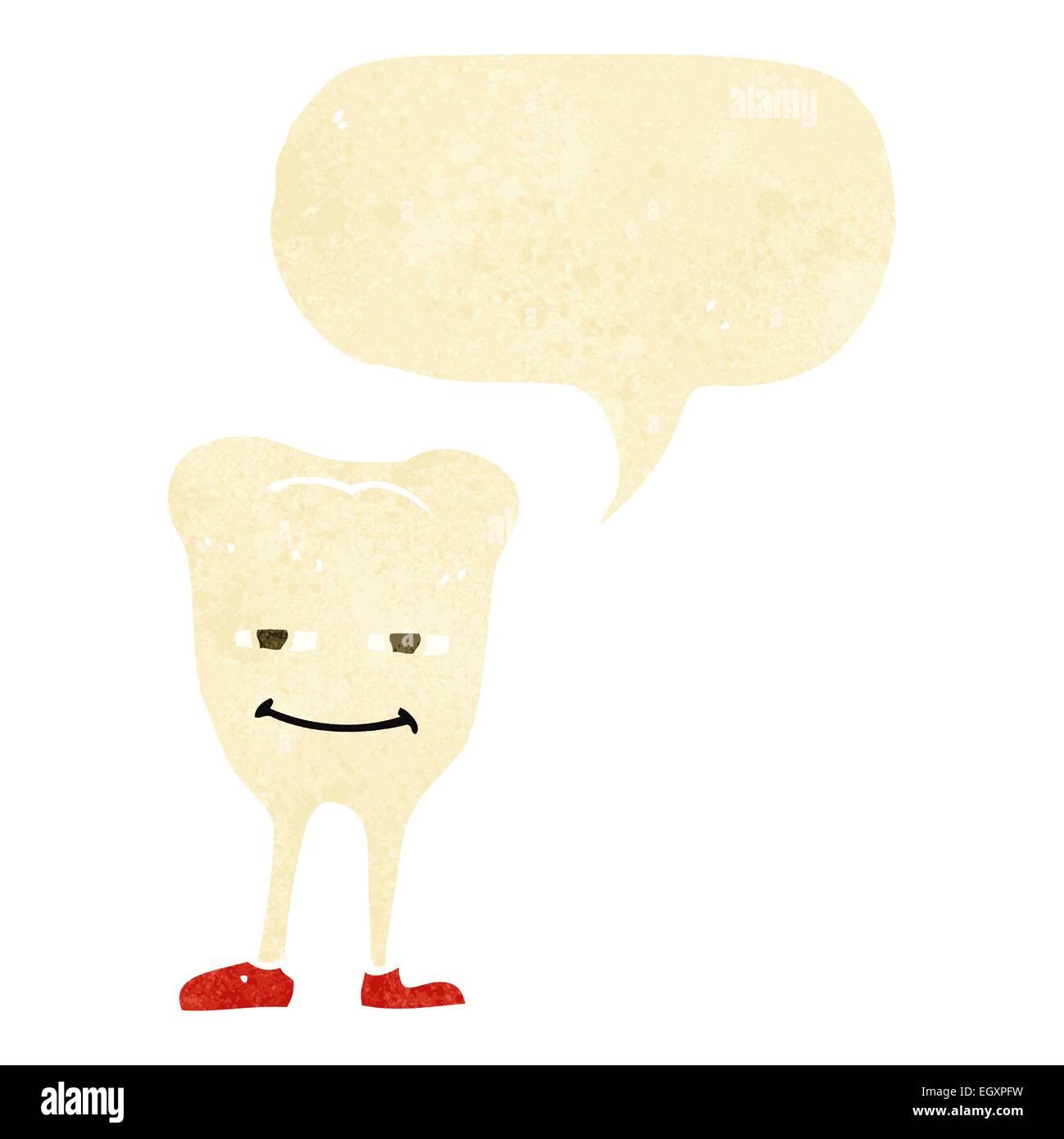 Cartoon funny tooth character bubble Cut Out Stock Images & Pictures ...