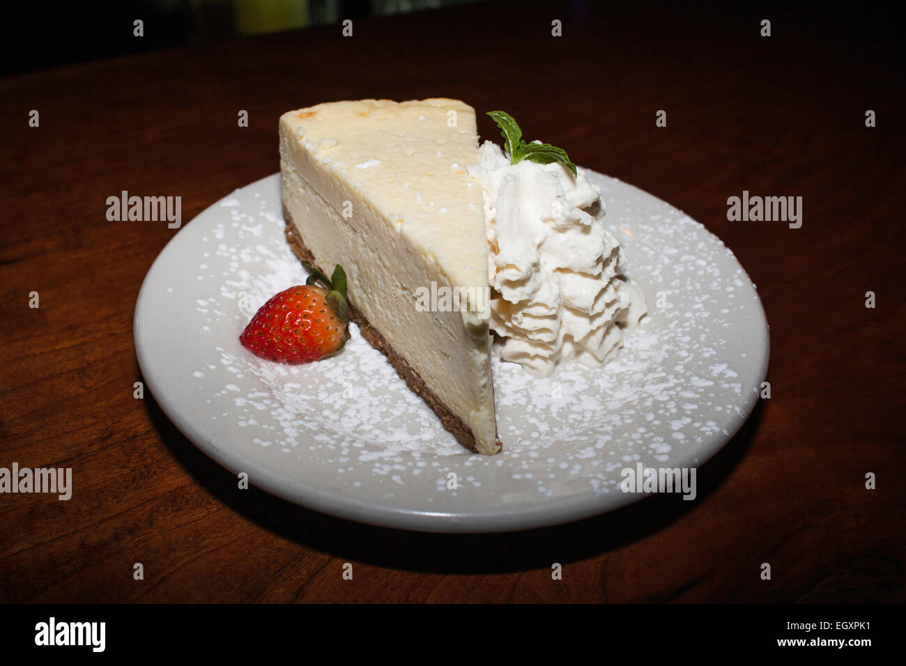 New York Cheesecake Stock Photo - Alamy