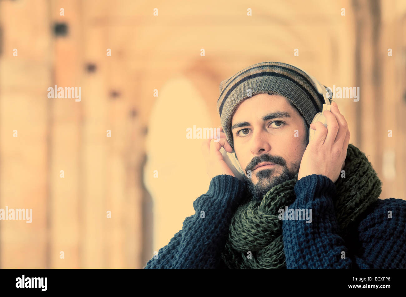 Mediterranean male portrait smile hi-res stock photography and images ...