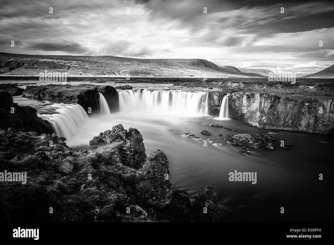 Godafoss waterfall in Iceland Stock Photo - Alamy
