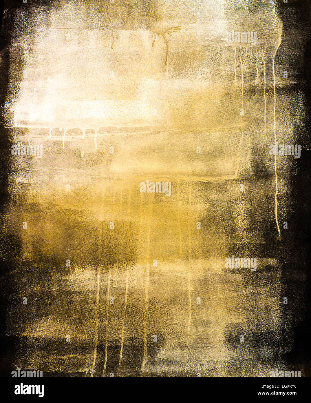 High Resolution Artistic Yellow Painted Texture Background on Canvas ...