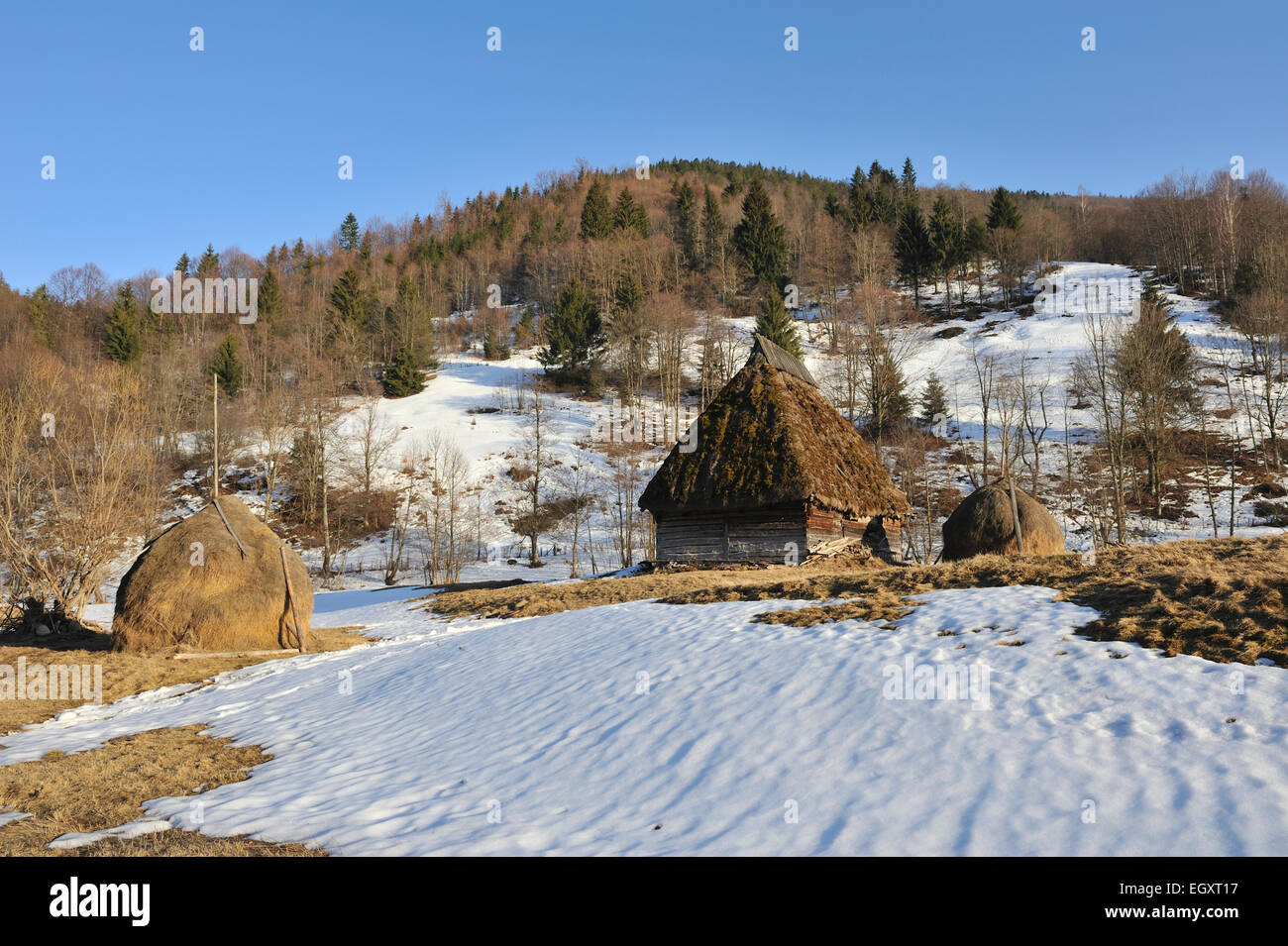 Haystack mountains architecture hi-res stock photography and images - Alamy
