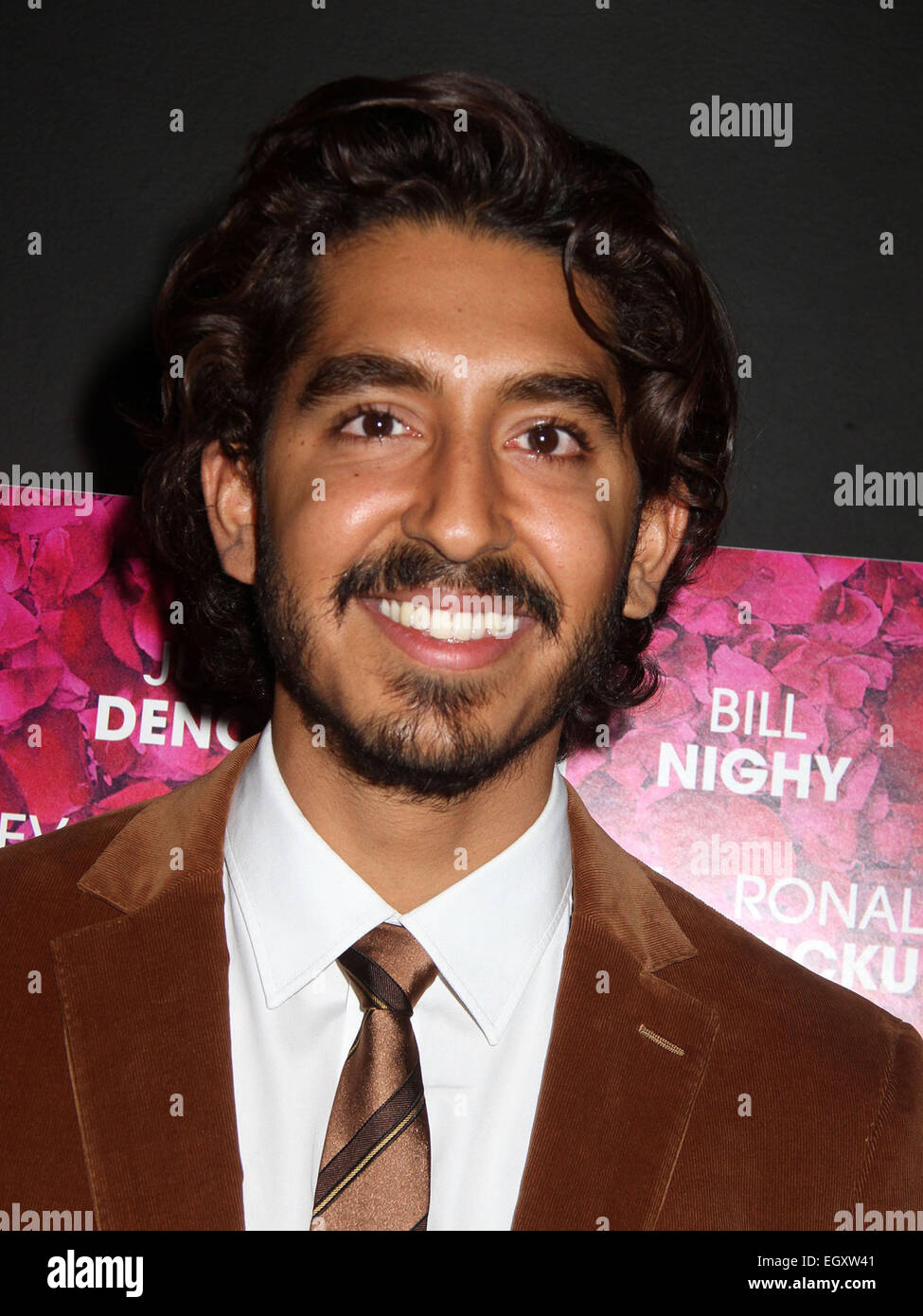 Dev patel headshot 2015 hi-res stock photography and images - Alamy