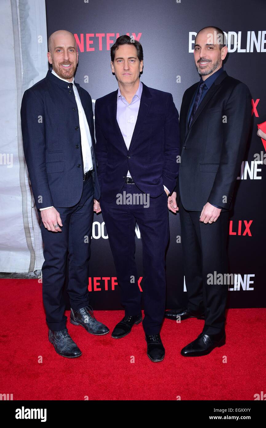 New York, NY, USA. 3rd Mar, 2015. Todd A. Kessler, Daniel Zelman, Glenn ...