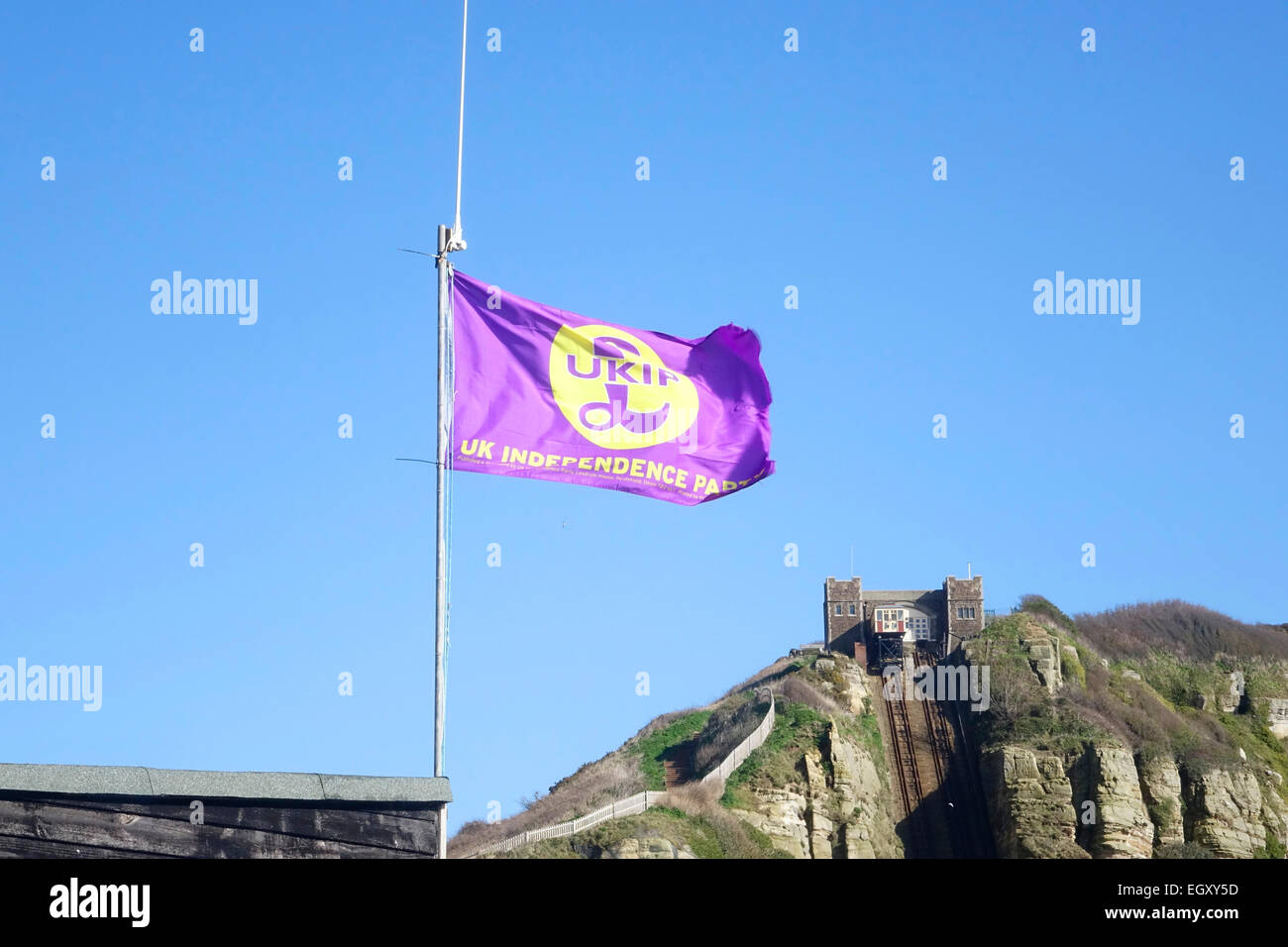 Ukip flag hi-res stock photography and images - Alamy