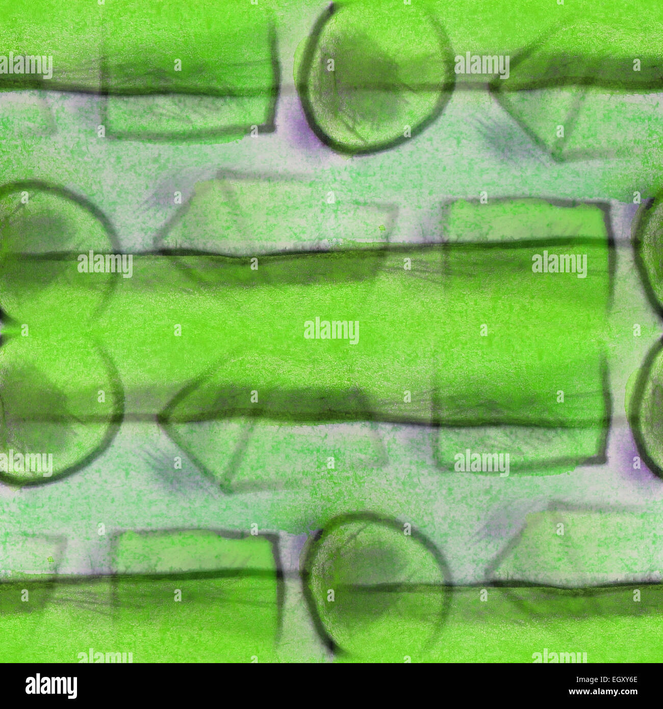 Seamless green geometric figures ancient ornament wallpaper back Stock ...