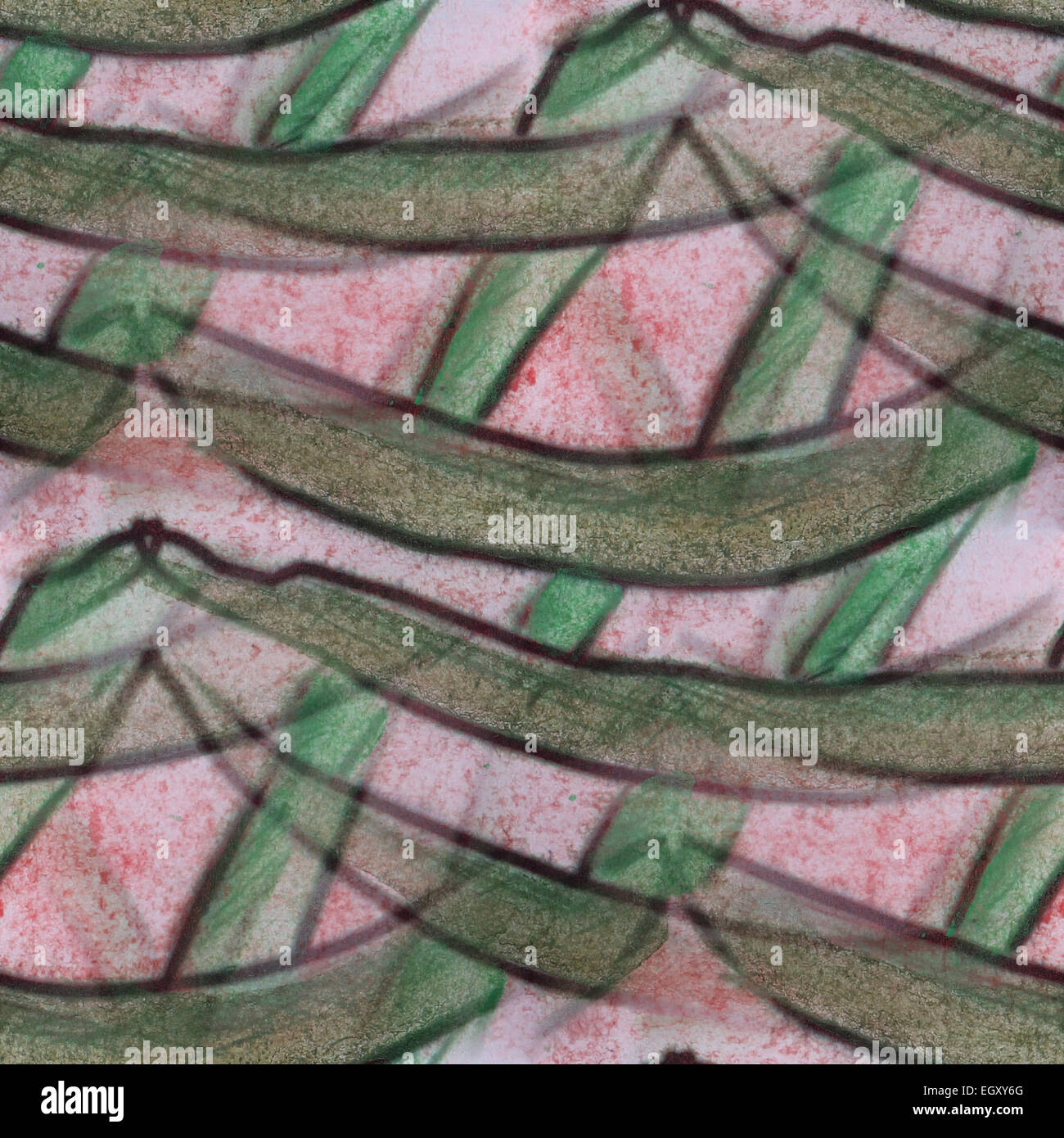 Seamless green, gray sticks ancient ornament wallpaper backgroun Stock ...