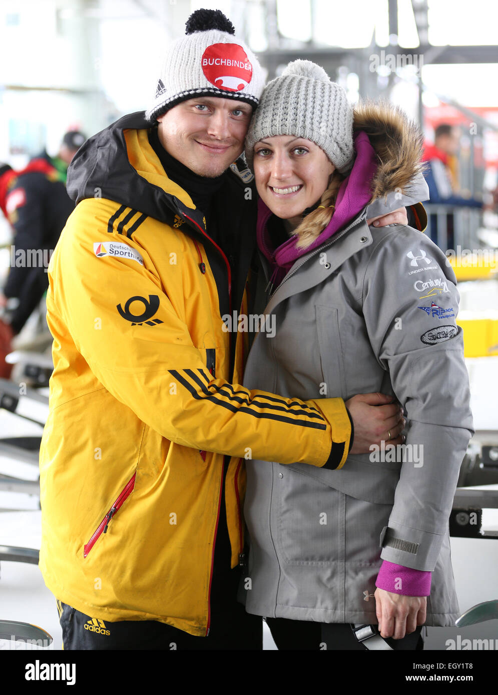 Winterberg, Germany. 01st Mar, 2015. The American bob pilot Jamie ...