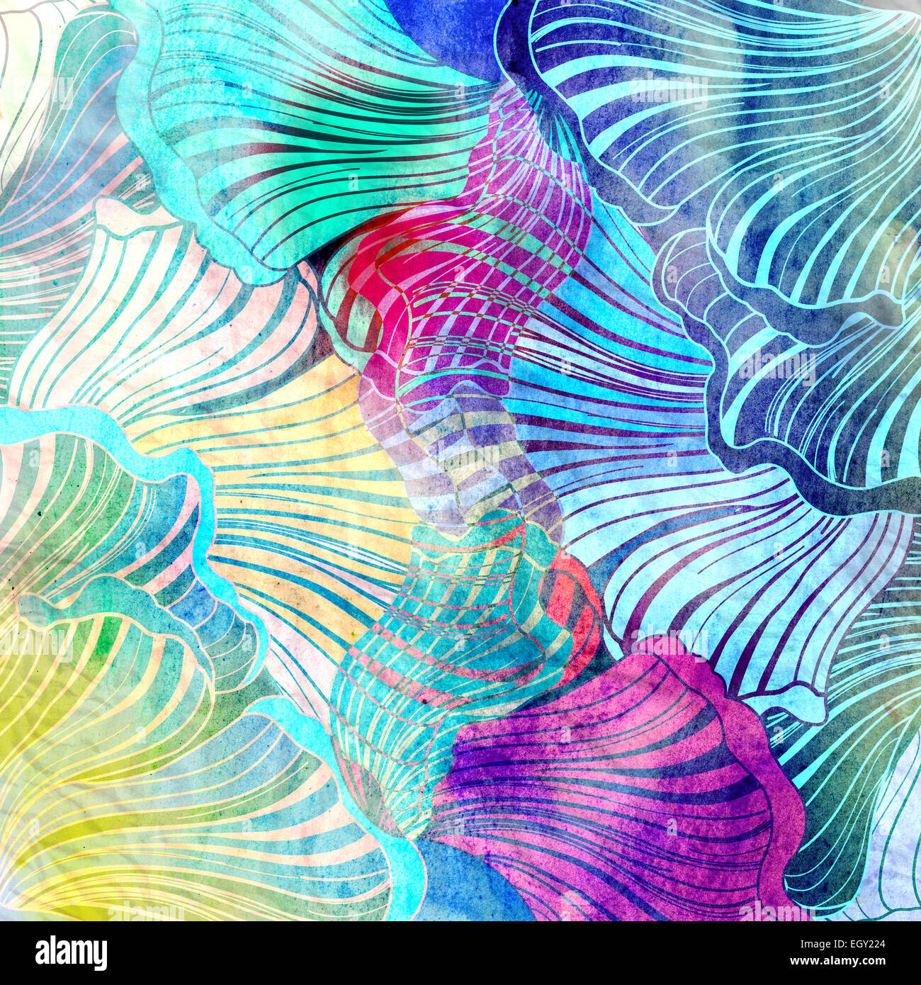 graphic a abstract background with different elements Stock Photo - Alamy