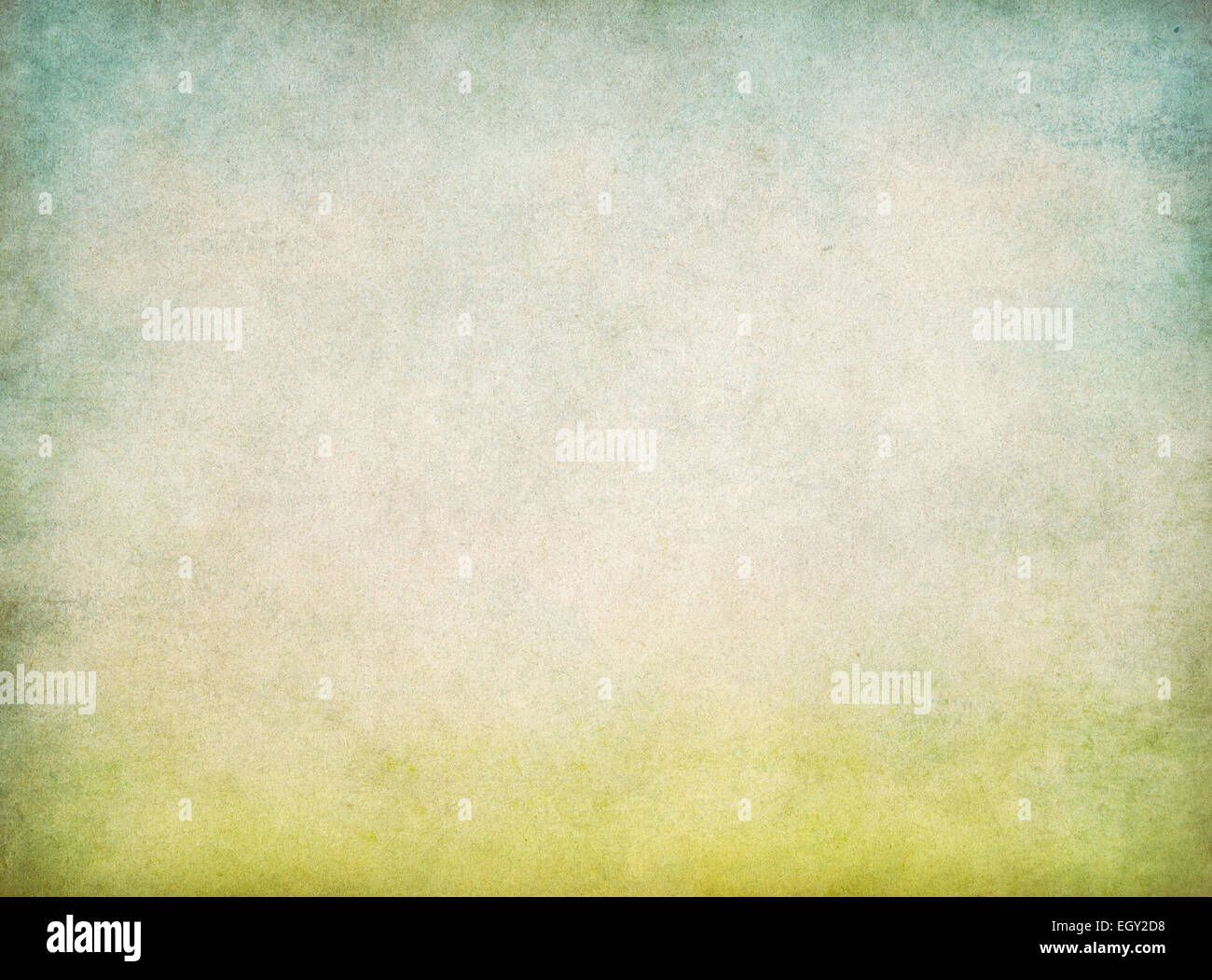 abstract vintage paper background with green grass and blue sky Stock ...