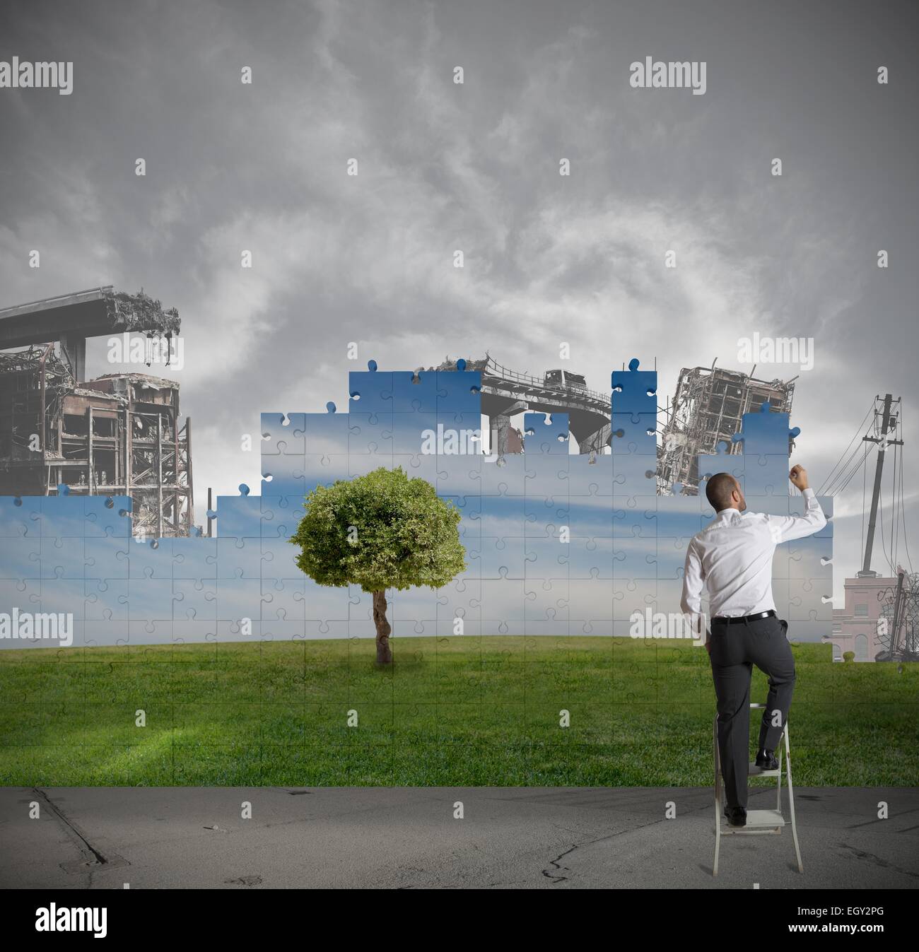 World more clean Stock Photo - Alamy