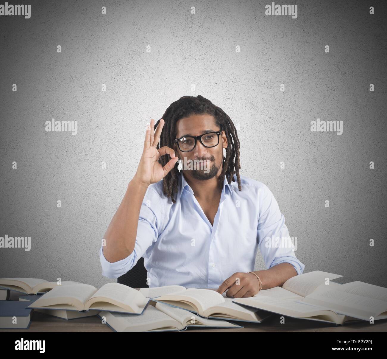 Student happy exam result hi-res stock photography and images - Alamy