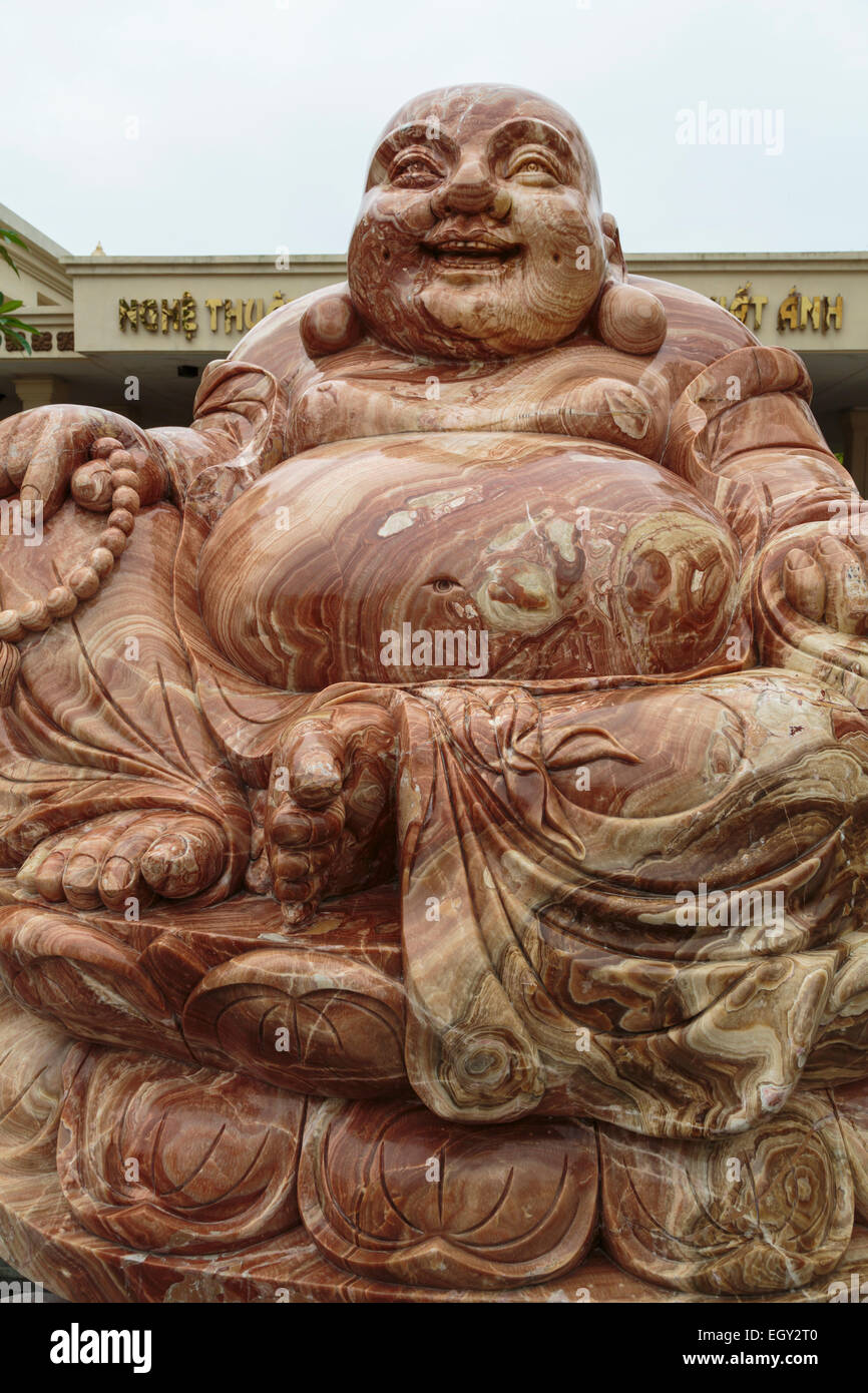 Sculptures at a marble factory near the quarries of the Marble ...