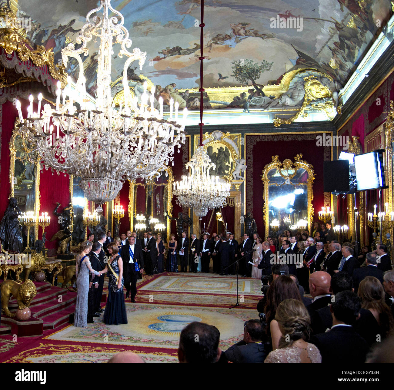 Königin Letizia von Spanien, Clemencia Rodriguez de Santos, Juan Manuel ...