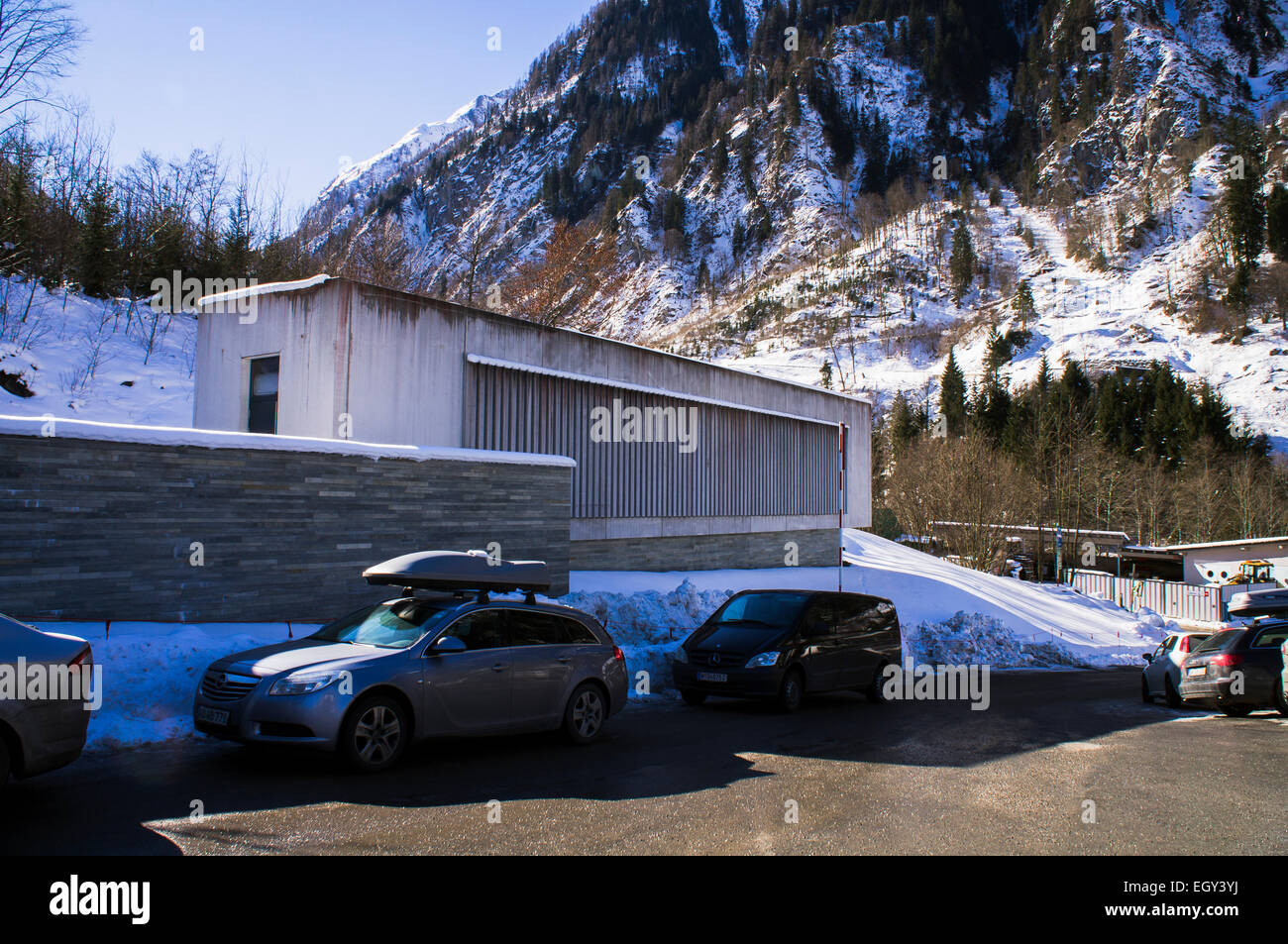 Kaprun memorial for people in cable car disaster Gedenkstatte 11.11. ...