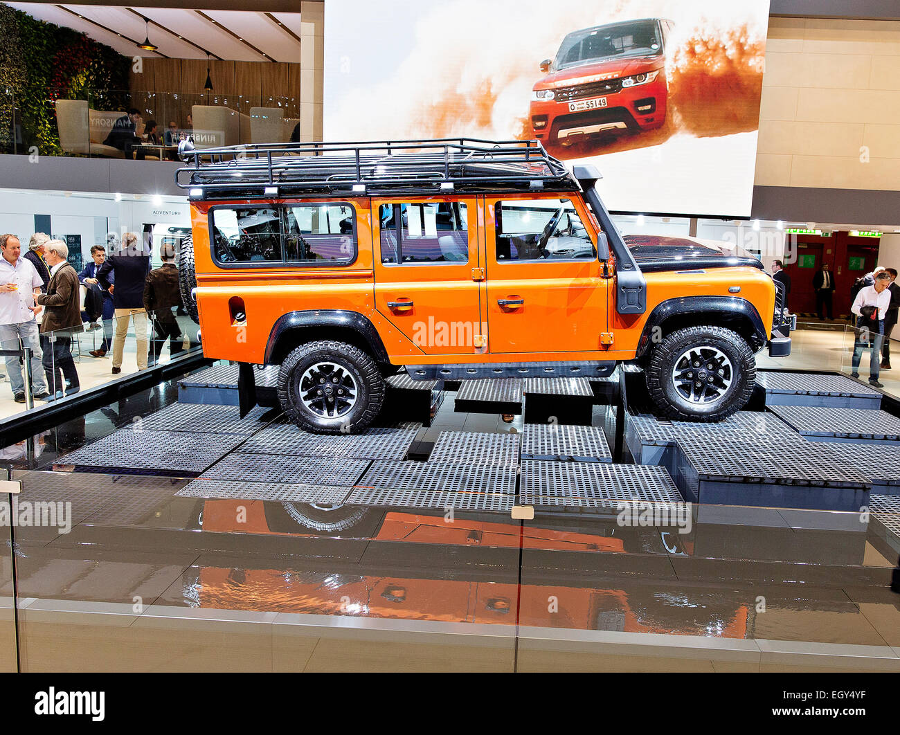 Land Rover Stand High Resolution Stock Photography and Images - Alamy