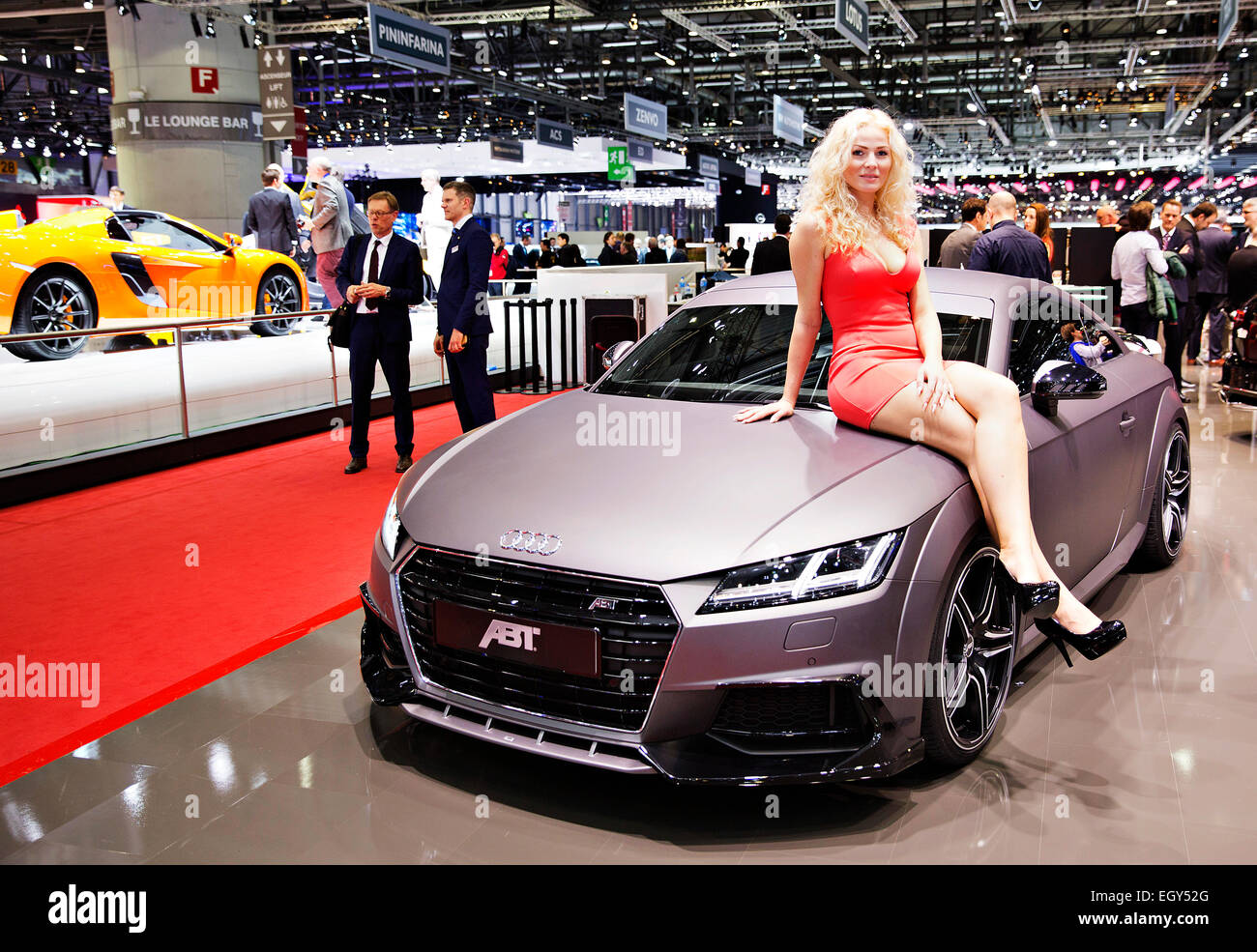 model, ABT Sportsline Stock Photo - Alamy