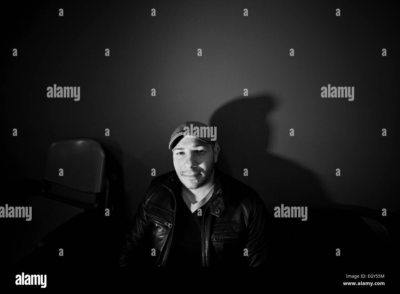 Italy, Bollate prison, prisoner, portrait Stock Photo - Alamy