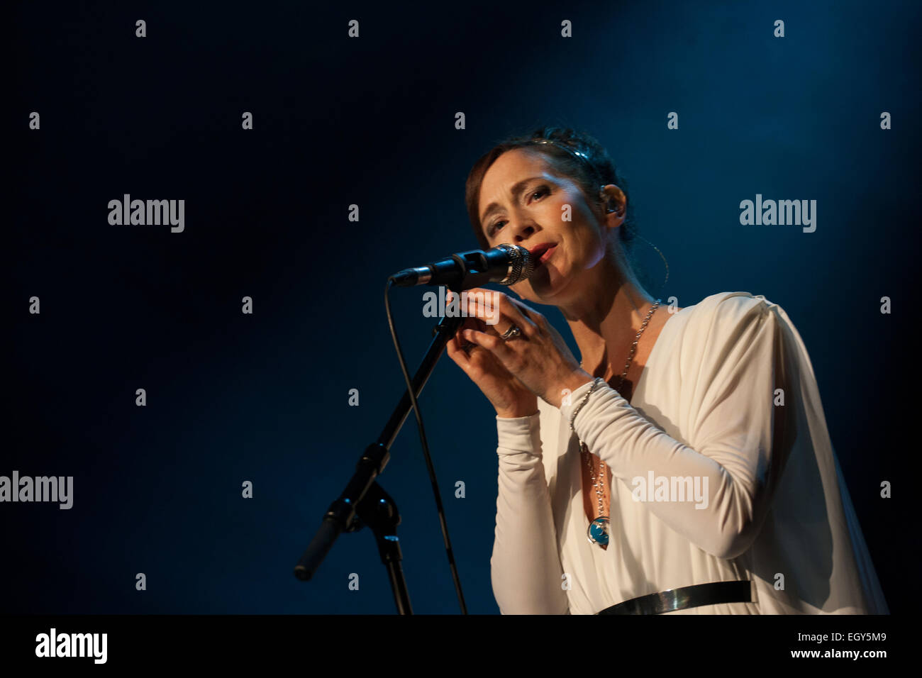 Ljubljana, Slovenia. 3rd March, 2015. UK electronic band Lamb (Lou ...