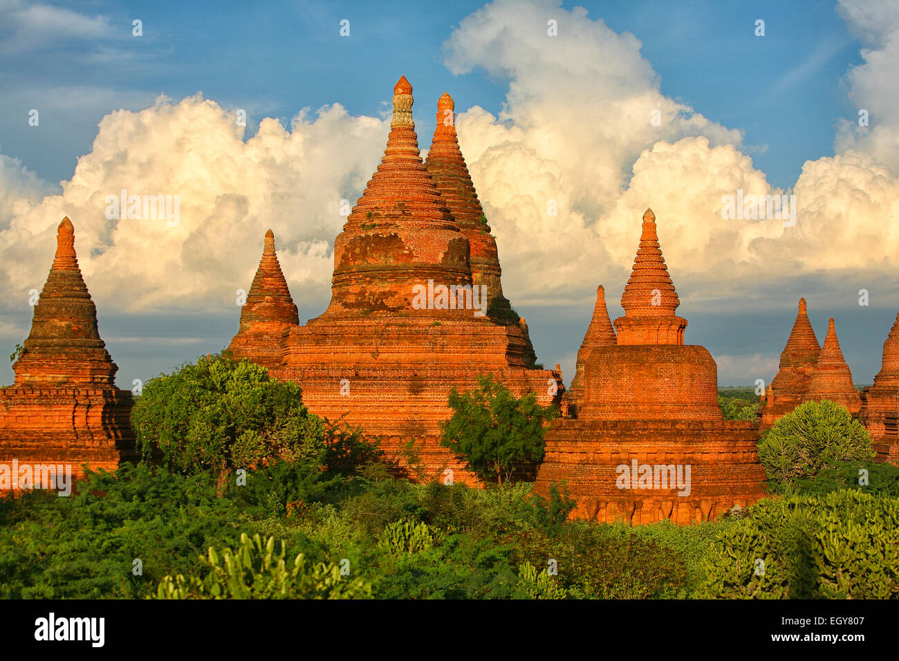 Myanmar, archaelogical site of Bagan Stock Photo - Alamy