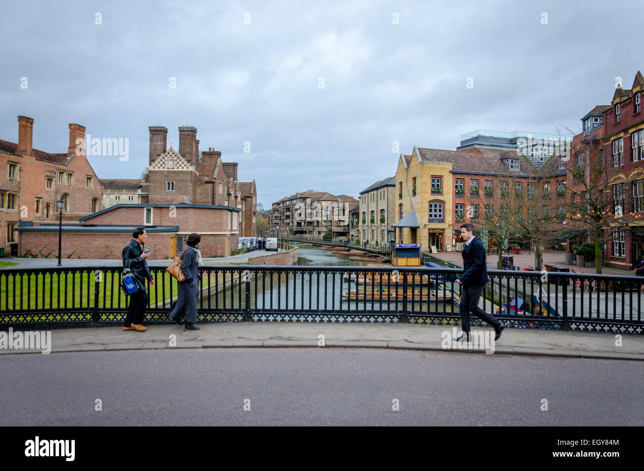 Magdalene Street bridge, Cambridge, UK Stock Photo - Alamy