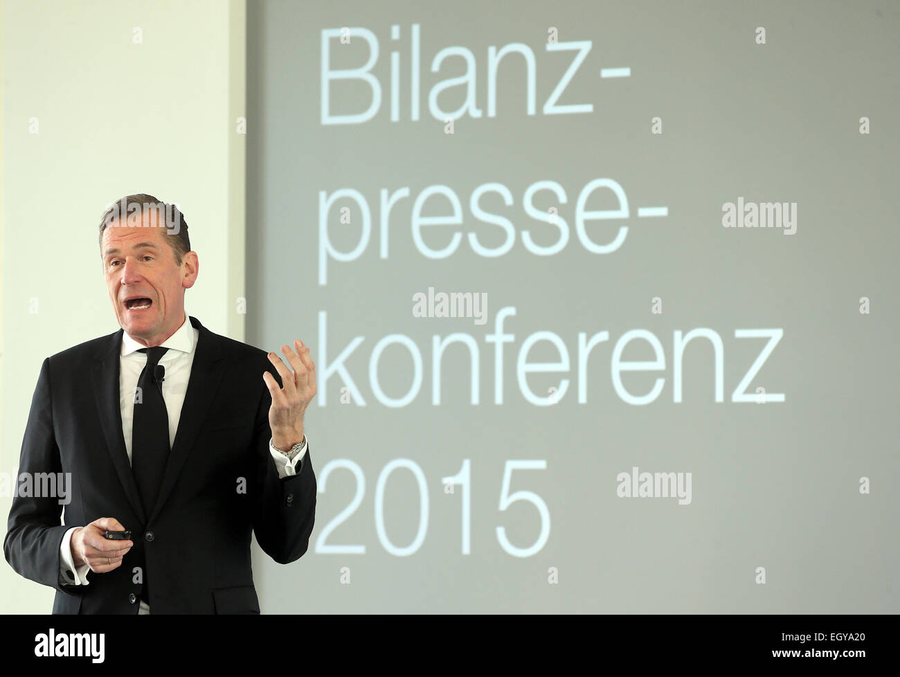 Mathias Doepfner, CEO of German media company Axel Springer SE, answers ...