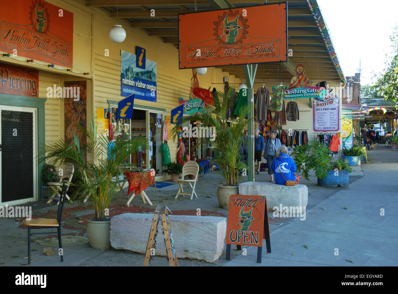 Nimbin, New South Wales, Australia Stock Photo - Alamy