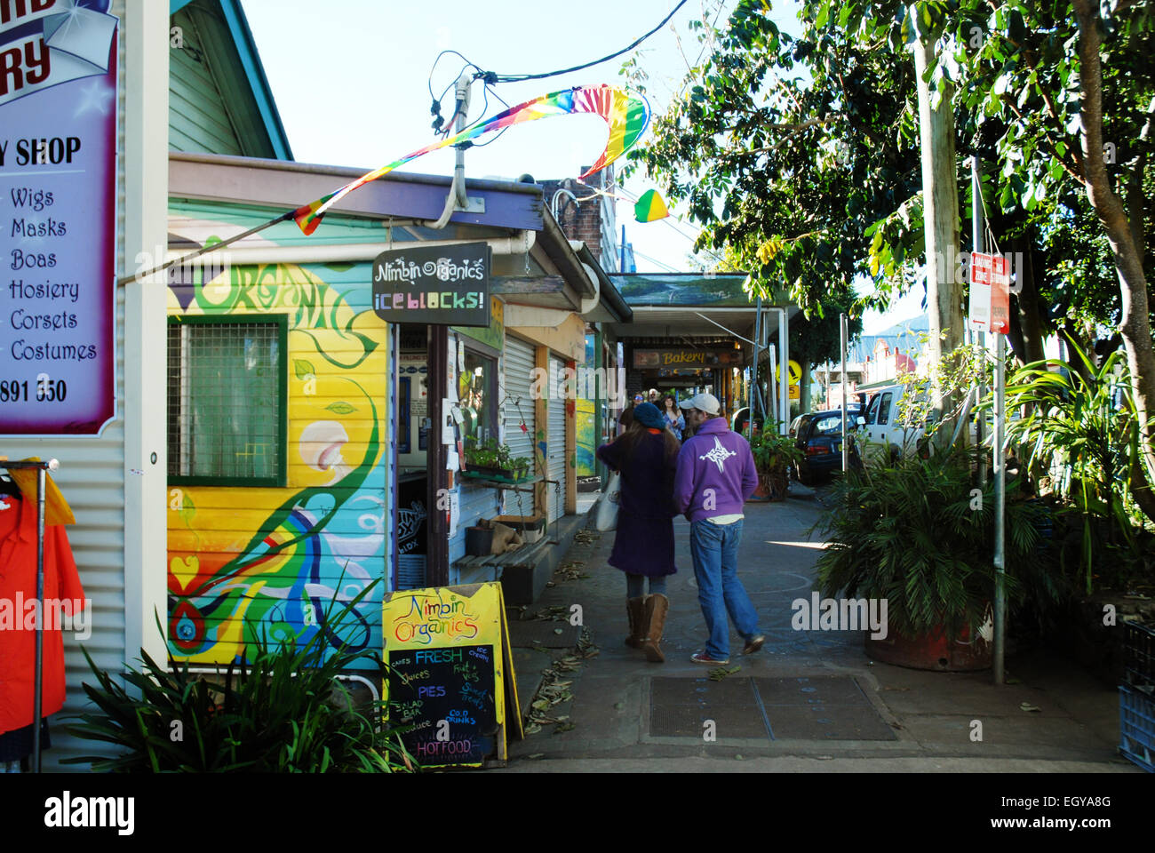 Nimbin, New South Wales, Australia Stock Photo - Alamy