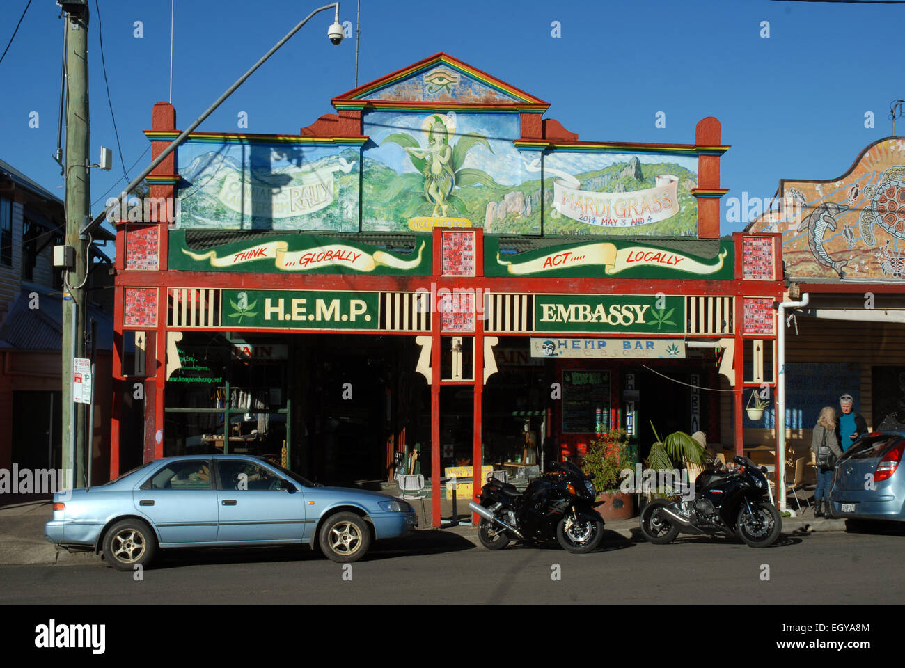 Nimbin, New South Wales, Australia Stock Photo - Alamy