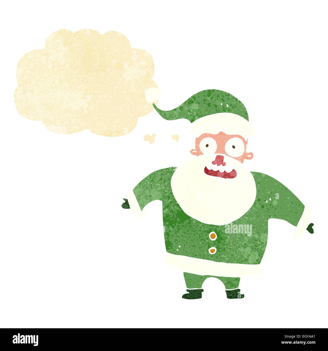 Cartoon shocked santa claus hi-res stock photography and images - Alamy