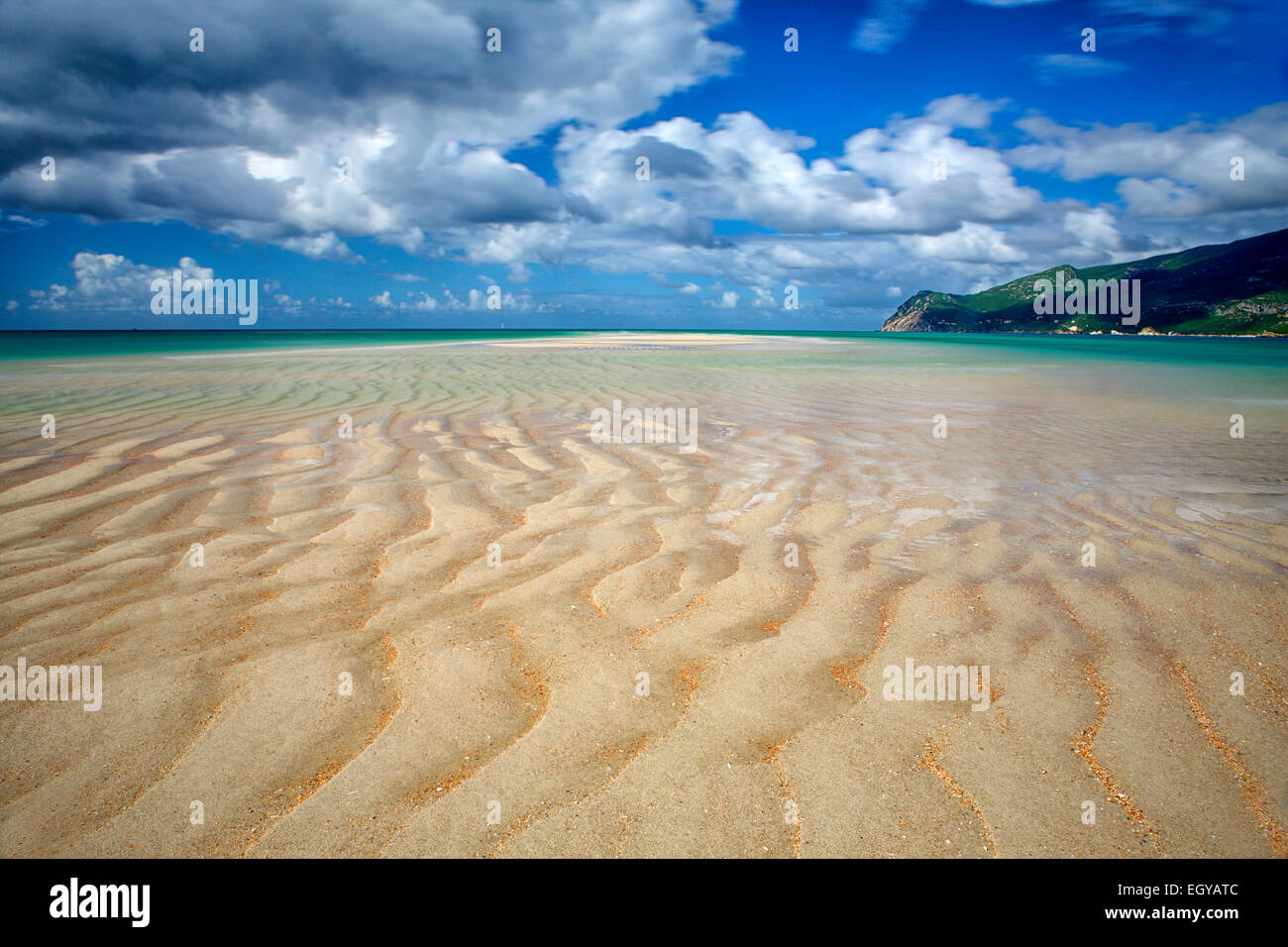 Portugal, Atlantic coast, Portinho da Arrabida beach Stock Photo - Alamy