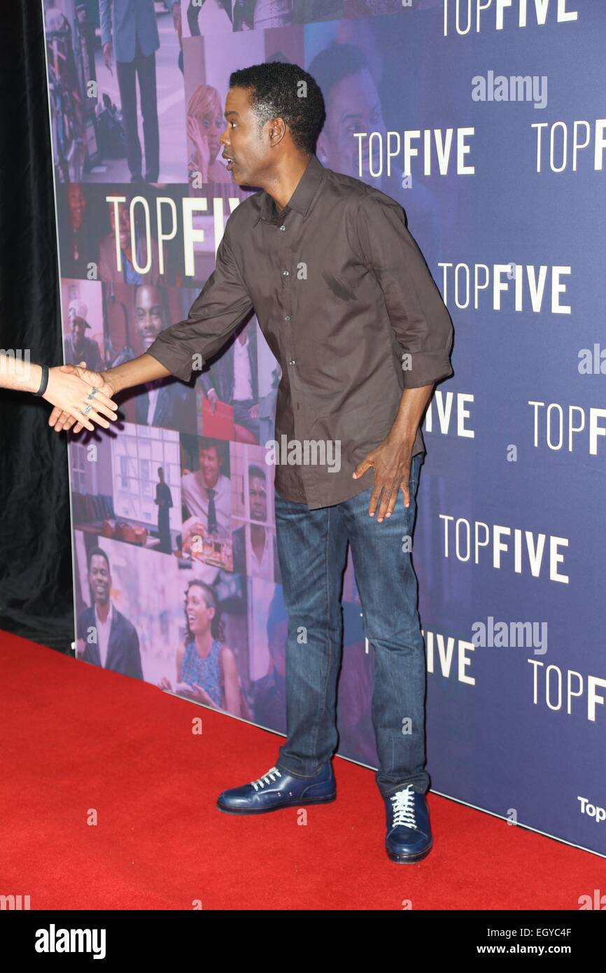 Sydney, Australia. 4 March 2015. Chris Rock and local celebrities ...