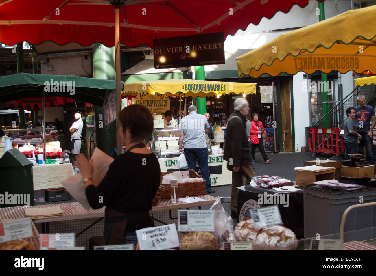 Borough Market at London Bridge, UK Stock Photo - Alamy