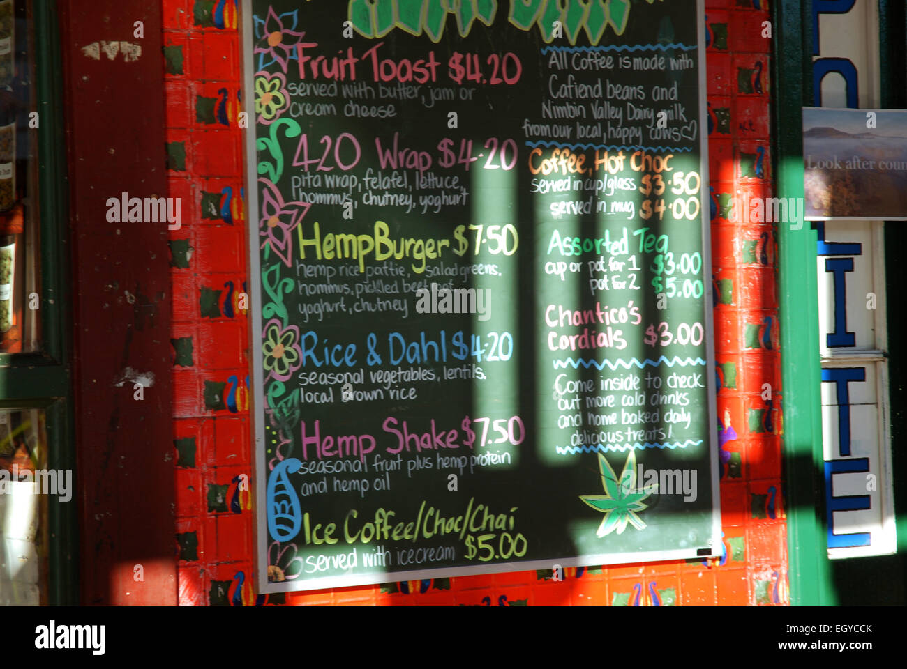 Nimbin hemp embassy hi-res stock photography and images - Alamy