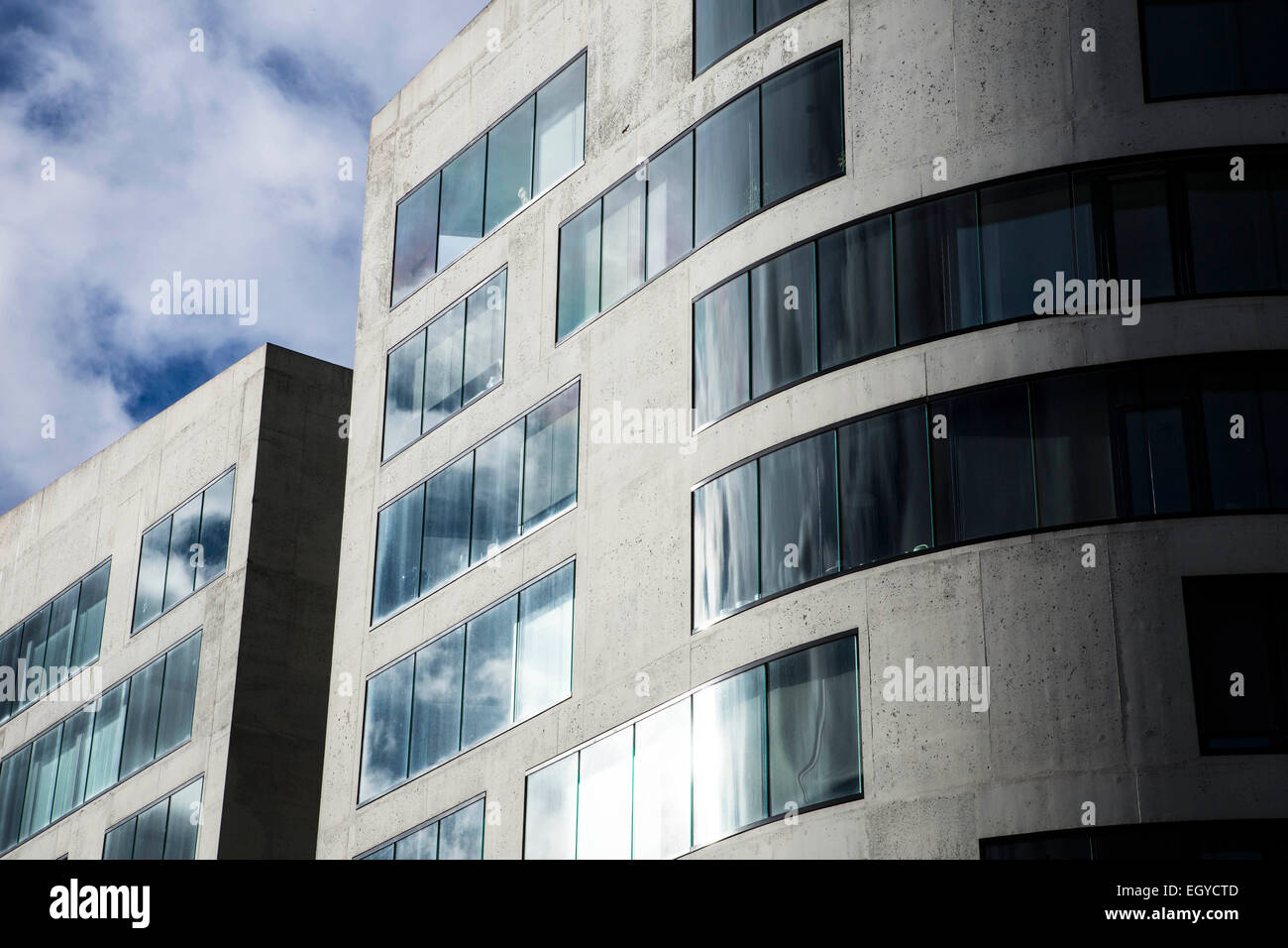 Switzerland, Basel, office building, modern architecture Stock Photo ...