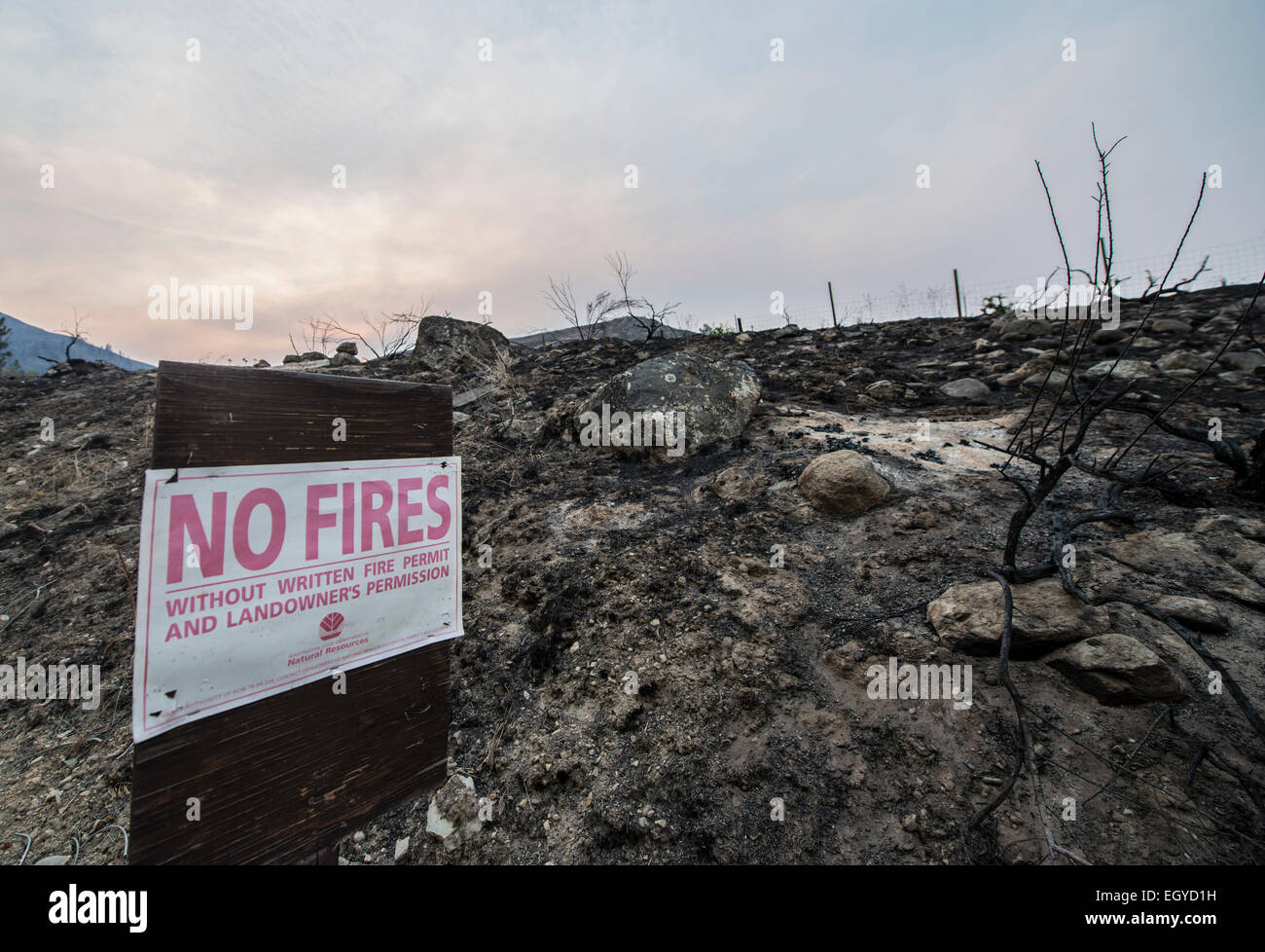 Burnt land hi-res stock photography and images - Alamy
