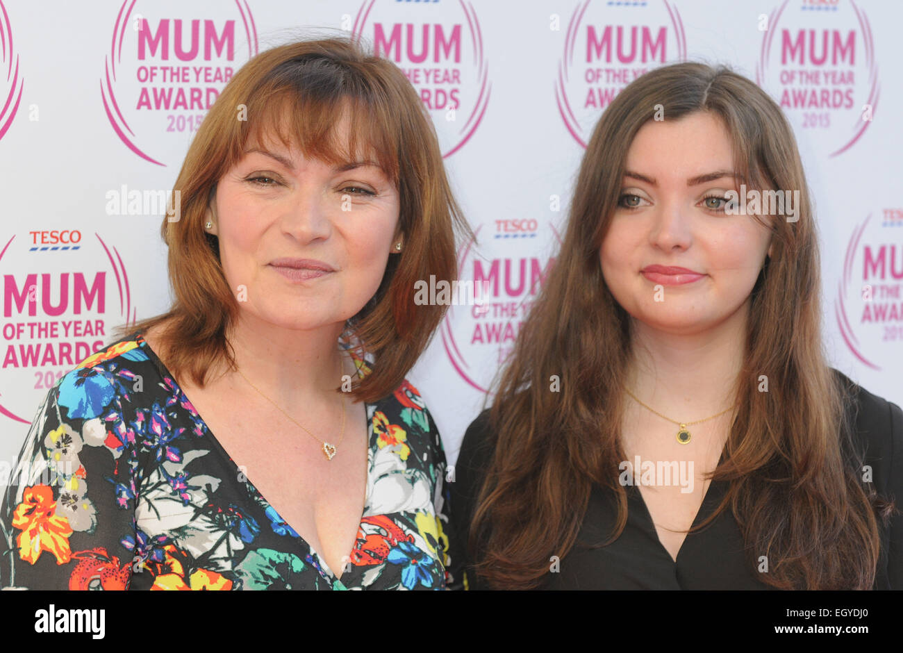 London, UK. 1st March, 2015. Lorraine Kelly at Tesco Mum of the Year ...