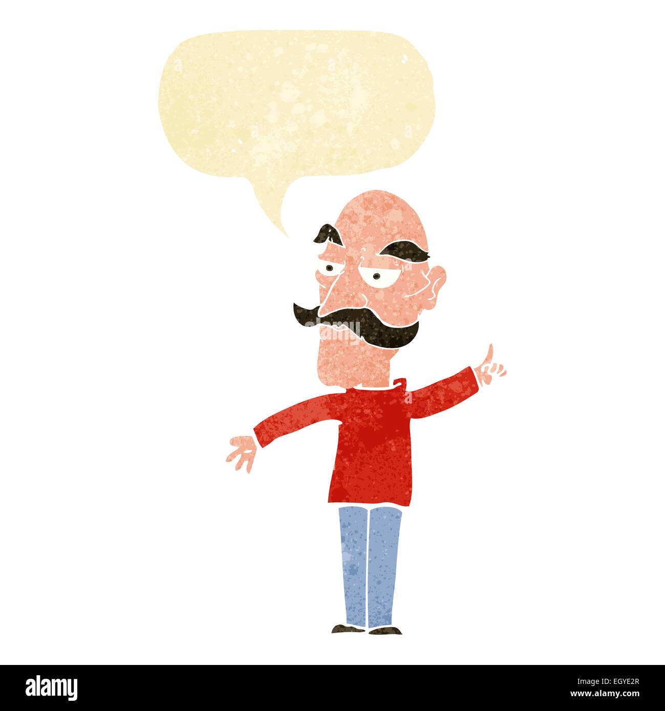 Old man talking story Stock Vector Images - Alamy