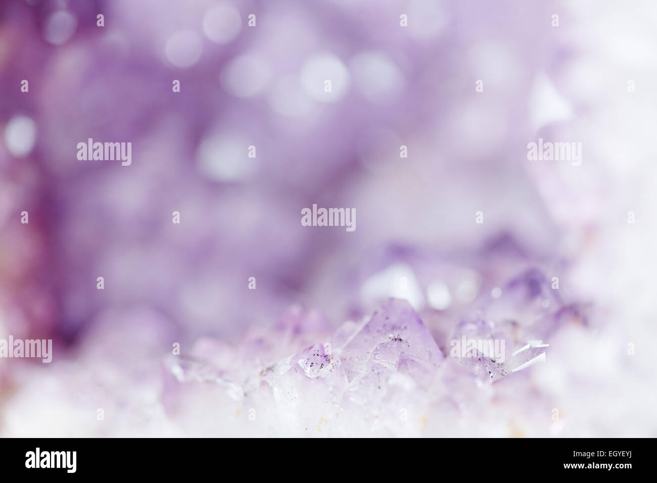 Abstract purple amethyst background with copy space Stock Photo - Alamy