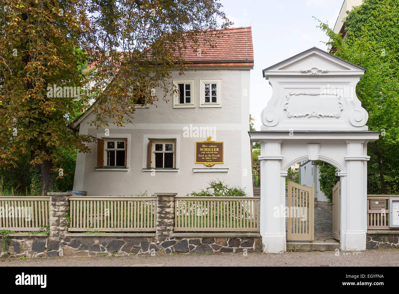 Schiller House, Leipzig, Saxony, Germany Stock Photo - Alamy