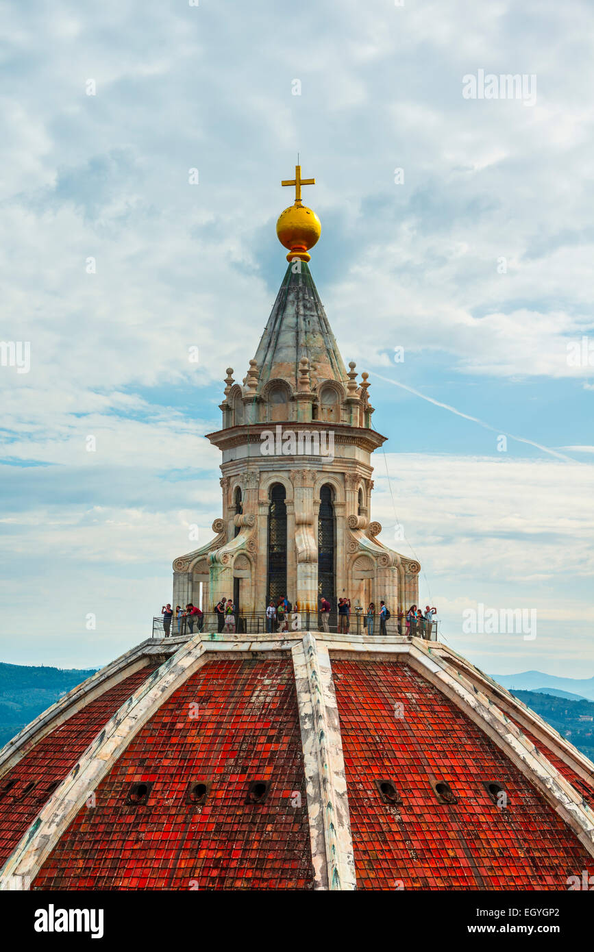 Dome of Florence Cathedral, Cattedrale di Santa Maria del Fiore with ...