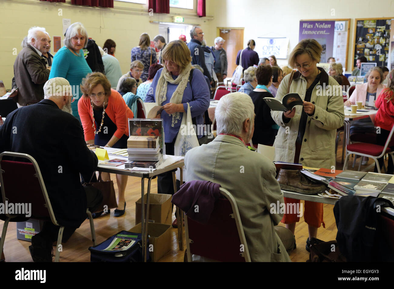 Lowdham Book Festival Notts Stock Photo - Alamy