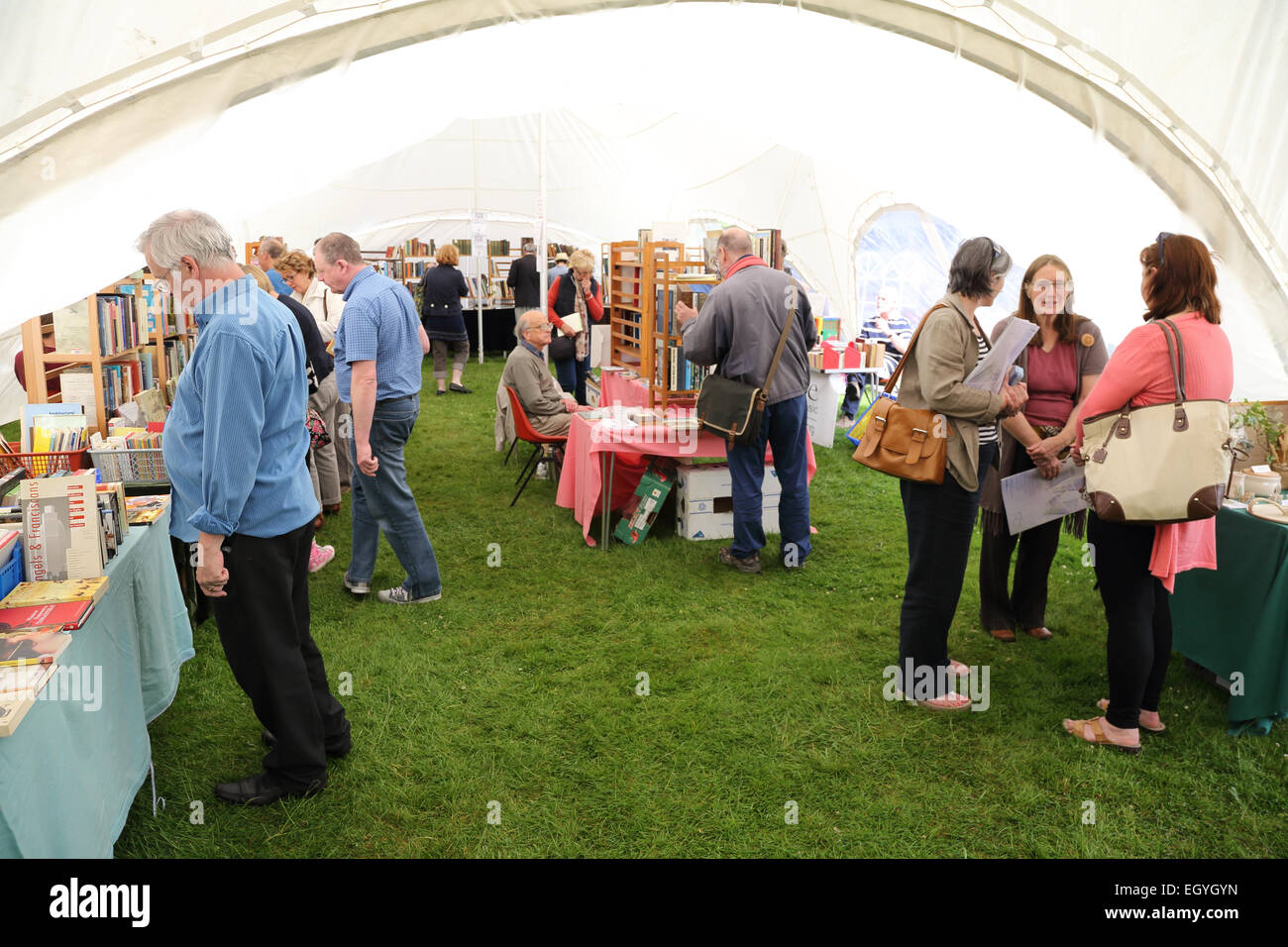 Lowdham Book Festival Notts Stock Photo - Alamy