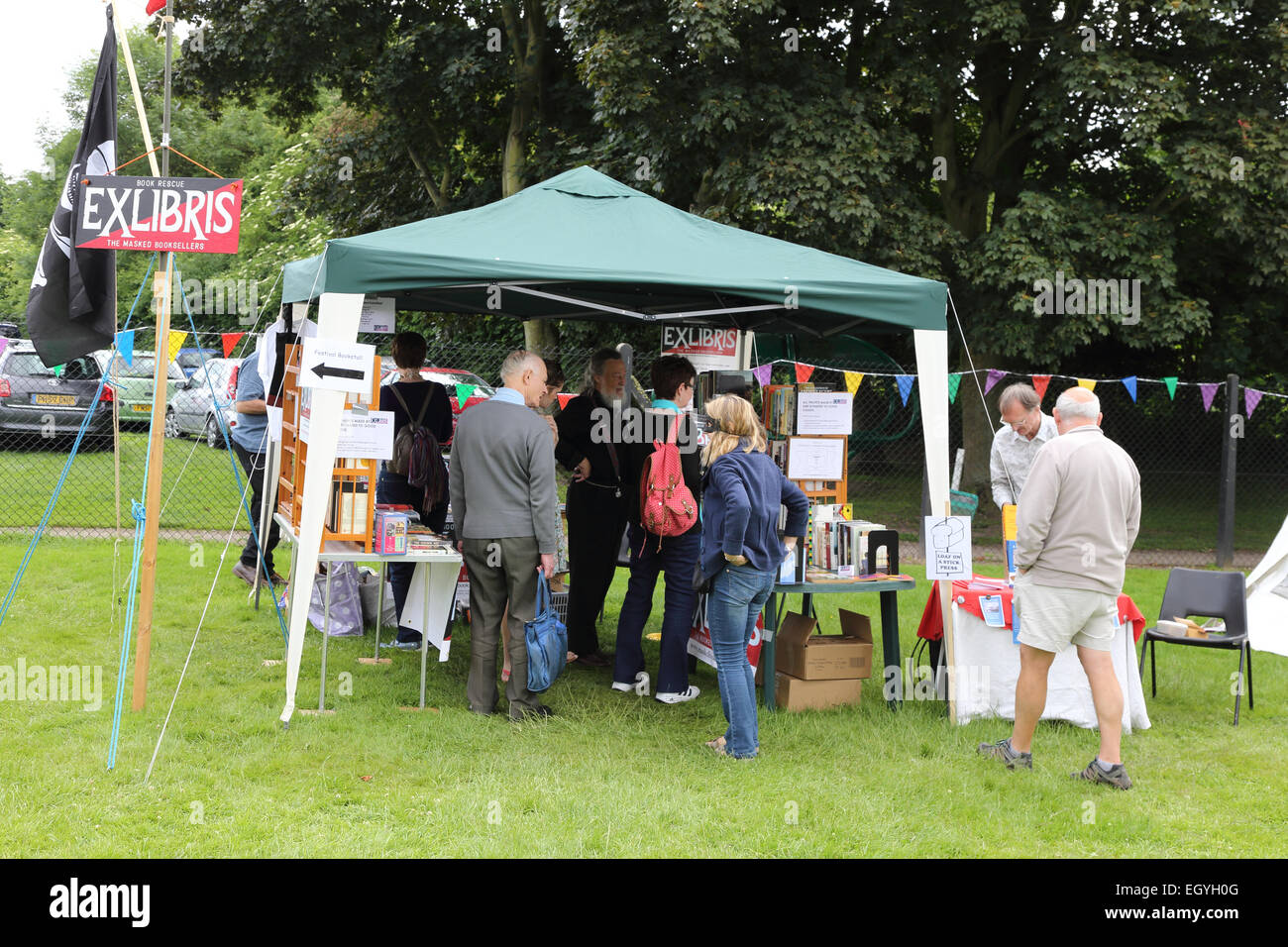 Lowdham Book Festival Notts Stock Photo - Alamy