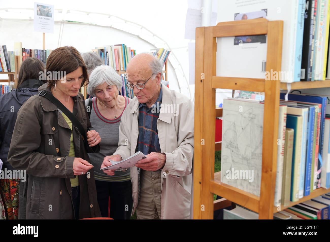 Lowdham Book Festival Notts Stock Photo - Alamy