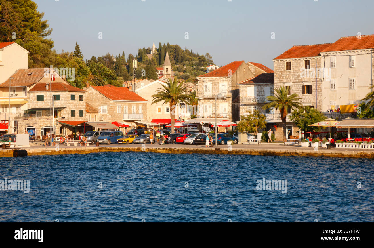 Trpanj town, peninsula Peljesac - Croatia Stock Photo - Alamy