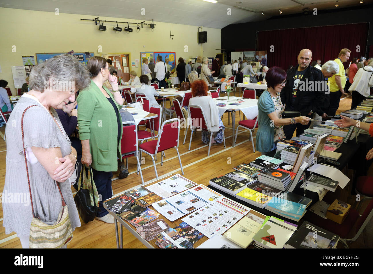Lowdham Book Festival Notts Stock Photo - Alamy